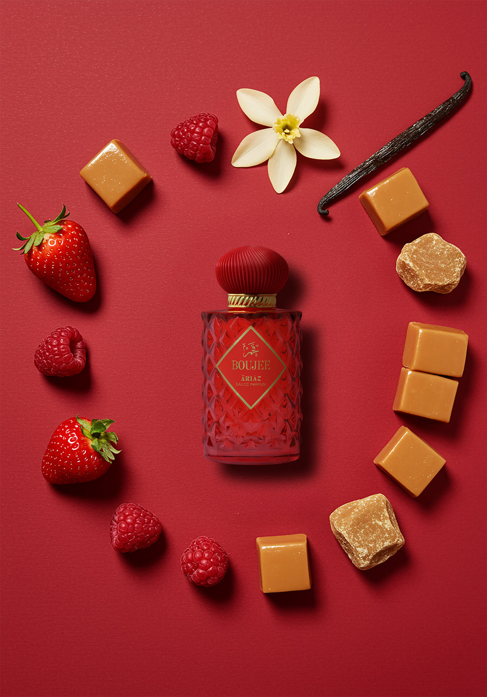 BOUJEE by ARIAZ 3.4oz/100ml Eau De Parfum For Her– Fruity Gourmand Flo